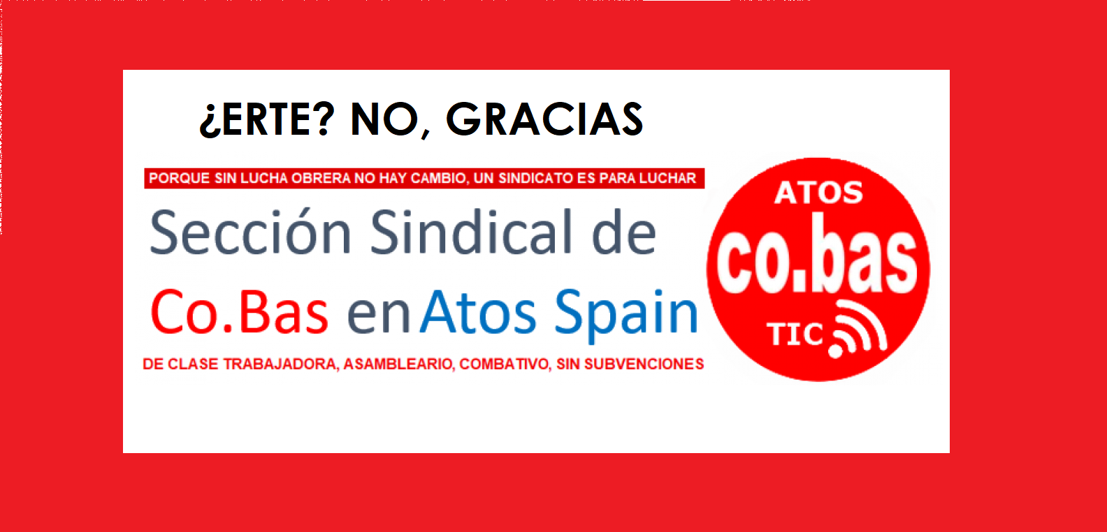 Final del periodo de consultas del ERTE en Atos Spain: NO HAY ACUERDO ...