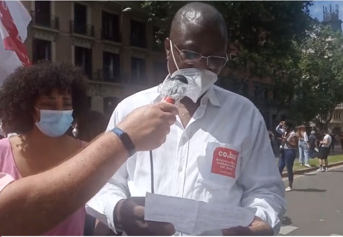 Manifestación NO Justice No Peace. En memoria de George Floyd ...